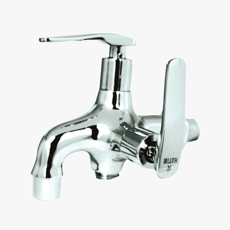 Two in One Bib Cock Lever Deluxe) - HATIM Group